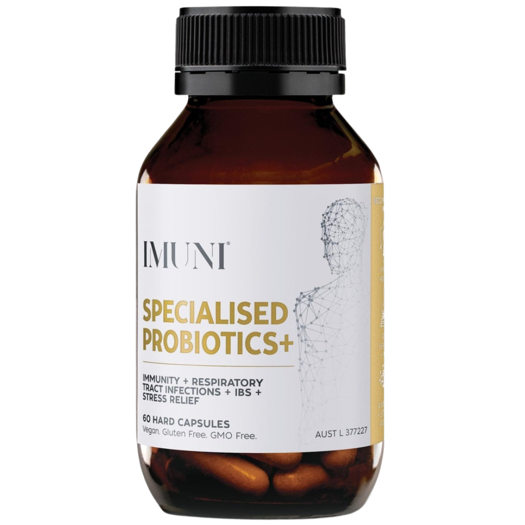 IMUNI Specialised Probiotics+ | Sassy Organics