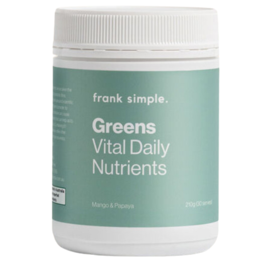 Frank Simple Greens Vital Daily Nutrients I Sassy Organics