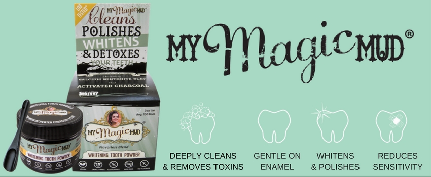 My Magic Mud I Charcoal Teeth Whitening Toothpaste I Sassy Organics